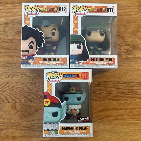 Funko | Toys | New Funko Pop Dragon Ball Z Hercule 82 Future Mai 817 ...